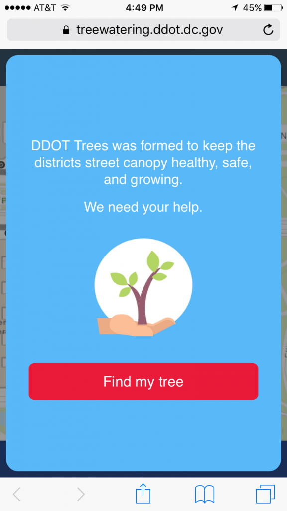 Washington, D.C., launches tree watering app - Stormwater Report