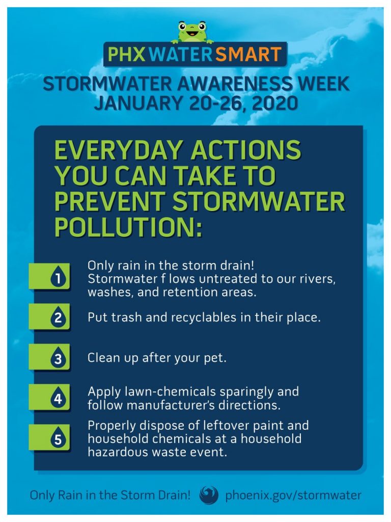 Phoenix, Ariz., Hosts Inaugural Stormwater Awareness Week - Stormwater ...