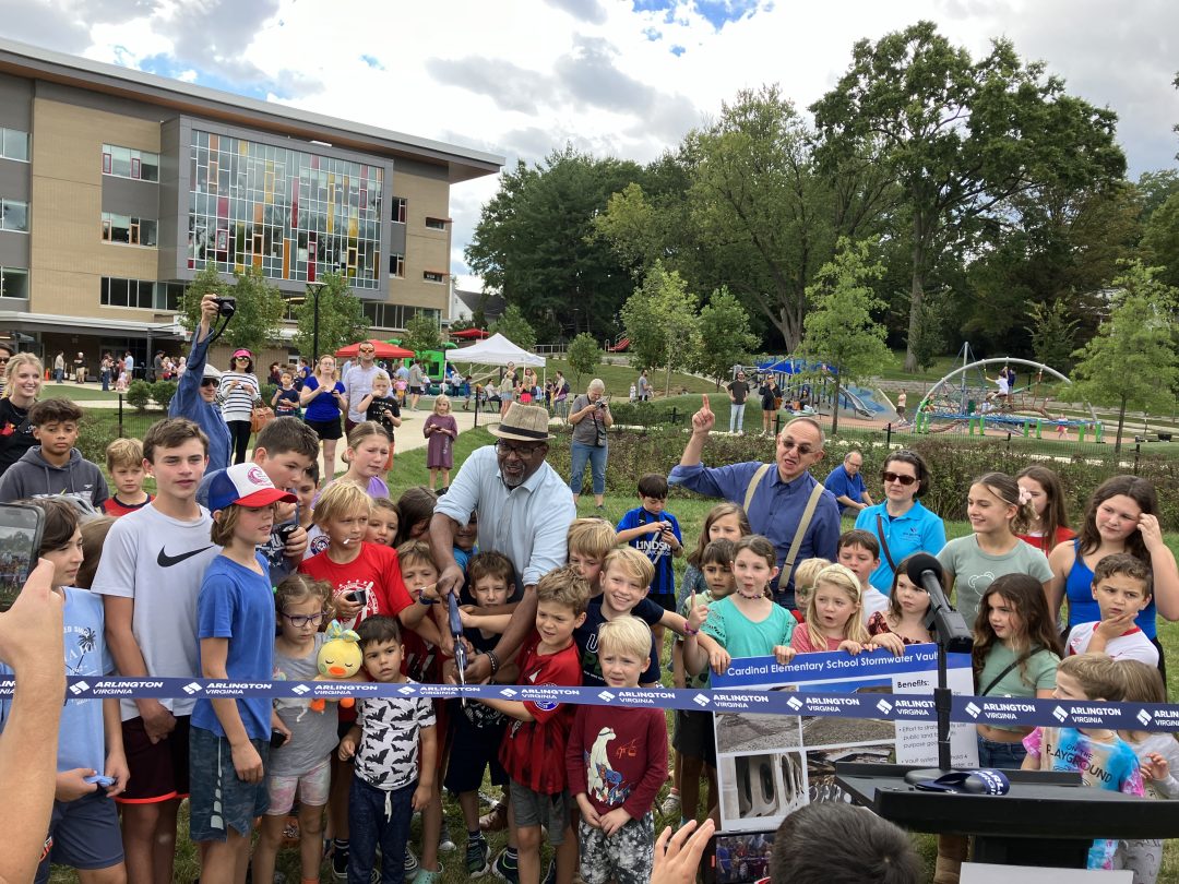 Massive Stormwater Vault Unveiled at Virginia Elementary School ...